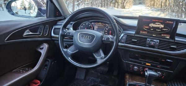 Blue Audi A6 2013 in Vilnius, with an engine capacity of 1.98 L and mileage of 218 thousand km for 7500 €, photo 7 on AUTOMOTO.COM.LV