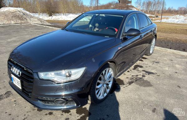 Blue Audi A6 2013 in Radviliskis, with an engine capacity of 3.00 L and mileage of 253 thousand km for 11601 €, photo 2 on AUTOMOTO.COM.LV