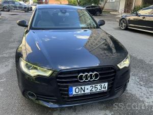 Blue Audi A6 2013 in Riga, with an engine capacity of 3.00 L and mileage of 306 thousand km for 9700 €, photo  on AUTOMOTO.COM.LV