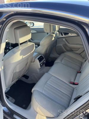 Blue Audi A6 2013 in Riga, with an engine capacity of 3.00 L and mileage of 306 thousand km for 9700 €, photo 12 on AUTOMOTO.COM.LV