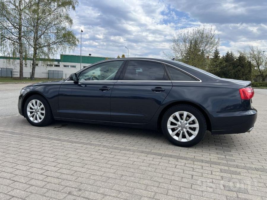 Blue Audi A6 2013 in Riga, with an engine capacity of 3.00 L and mileage of 306 thousand km for 9700 €, photo 16 on AUTOMOTO.COM.LV