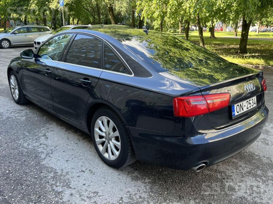 Blue Audi A6 2013 in Riga, with an engine capacity of 3.00 L and mileage of 306 thousand km for 9700 €, photo 21 on AUTOMOTO.COM.LV