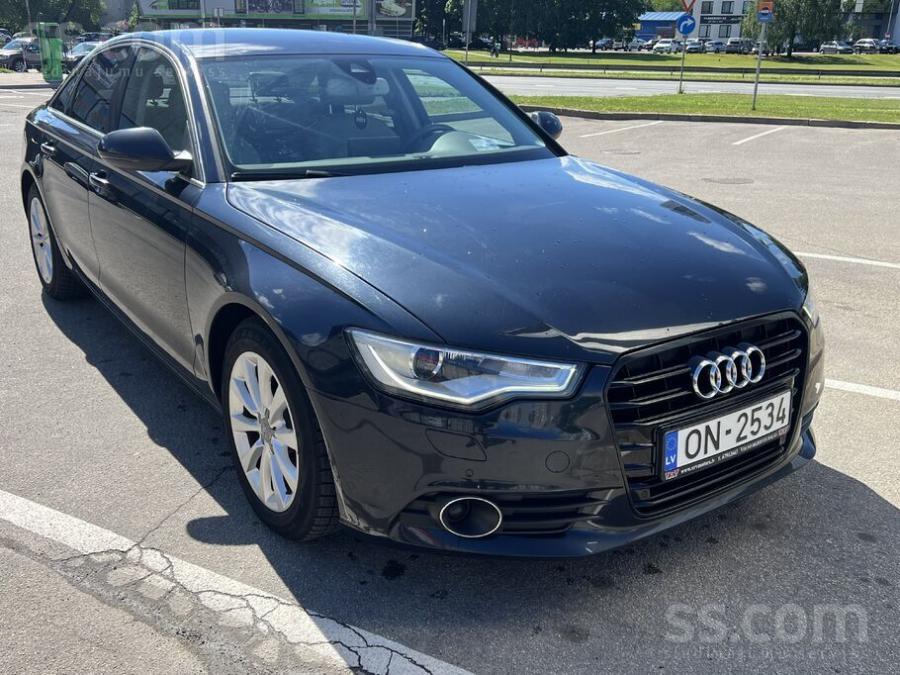 Blue Audi A6 2013 in Riga, with an engine capacity of 3.00 L and mileage of 306 thousand km for 9700 €, photo 28 on AUTOMOTO.COM.LV
