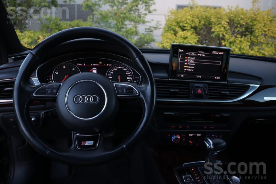 Zils Audi A6 2013 Rīga, ar dzinēja tilpumu 3.00 L un nobraukumu 0 tūkst. km par 10990 €, foto 13 vietnē AUTOMOTO.COM.LV