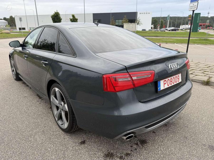 Zils Audi A6 2013 Viļņa, ar dzinēja tilpumu 2.97 L un nobraukumu 315 tūkst. km par 8500 €, foto 6 vietnē AUTOMOTO.COM.LV