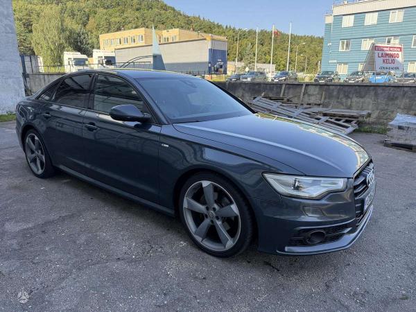 Zils Audi A6 2013 Viļņa, ar dzinēja tilpumu 2.97 L un nobraukumu 315 tūkst. km par 7700 €, foto 4 vietnē AUTOMOTO.COM.LV