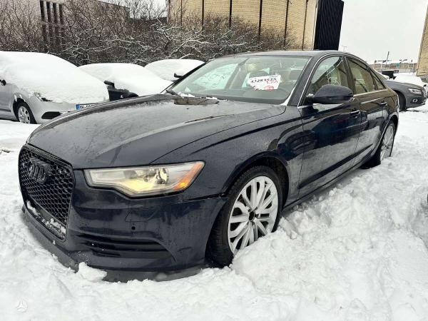 Blue Audi A6 2014 in Vilnius, with an engine capacity of 2.97 L and mileage of 170 thousand km for 7650 €, photo 1 on AUTOMOTO.COM.LV