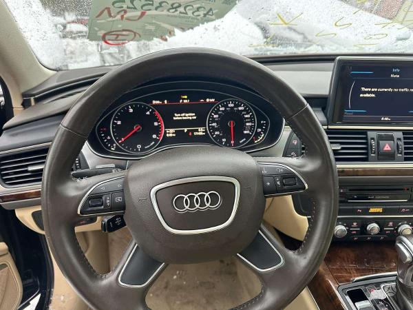 Blue Audi A6 2014 in Vilnius, with an engine capacity of 2.97 L and mileage of 170 thousand km for 7650 €, photo 9 on AUTOMOTO.COM.LV