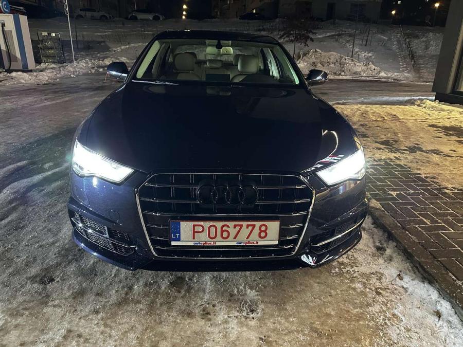 Zils Audi A6 2014 Viļņa, ar dzinēja tilpumu 2.97 L un nobraukumu 270 tūkst. km par 13999 €, foto 3 vietnē AUTOMOTO.COM.LV