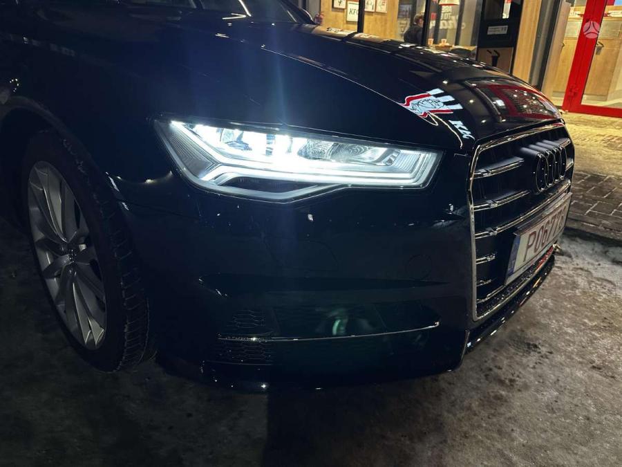 Zils Audi A6 2014 Viļņa, ar dzinēja tilpumu 2.97 L un nobraukumu 270 tūkst. km par 13999 €, foto 8 vietnē AUTOMOTO.COM.LV