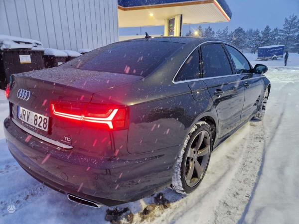 Blue Audi A6 2015 in Taurage, with an engine capacity of 2.97 L and mileage of 281 thousand km for 9900 €, photo 3 on AUTOMOTO.COM.LV