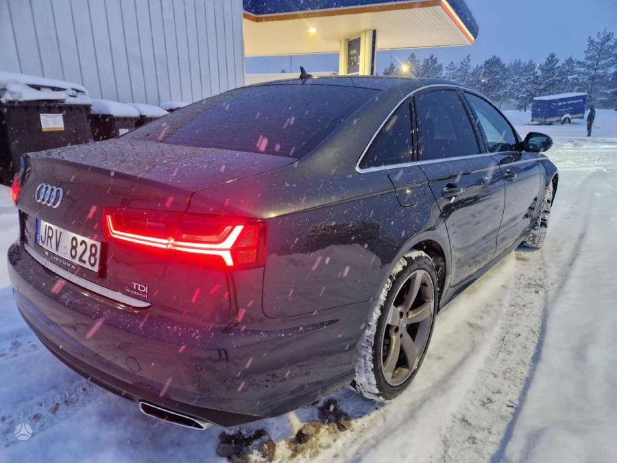 Blue Audi A6 2015 in Taurage, with an engine capacity of 2.97 L and mileage of 281 thousand km for 9900 €, photo 3 on AUTOMOTO.COM.LV