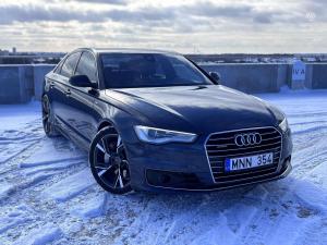 Blue Audi A6 2015 in Vilnius, with an engine capacity of 2.97 L and mileage of 210 thousand km for 11850 €, photo  on AUTOMOTO.COM.LV