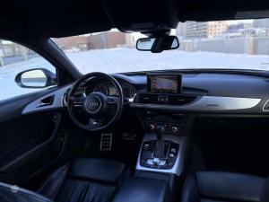 Blue Audi A6 2015 in Vilnius, with an engine capacity of 2.97 L and mileage of 210 thousand km for 11850 €, photo 18 on AUTOMOTO.COM.LV
