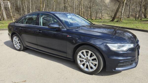 Zils Audi A6 2015 Tauragė, ar dzinēja tilpumu 3.00 L un nobraukumu 206 tūkst. km par 10600 €, foto 2 vietnē AUTOMOTO.COM.LV
