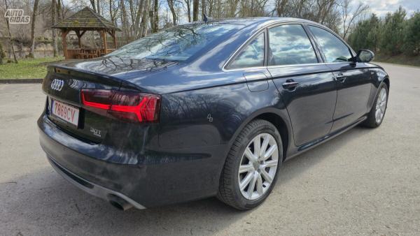 Zils Audi A6 2015 Tauragė, ar dzinēja tilpumu 3.00 L un nobraukumu 206 tūkst. km par 10600 €, foto 4 vietnē AUTOMOTO.COM.LV