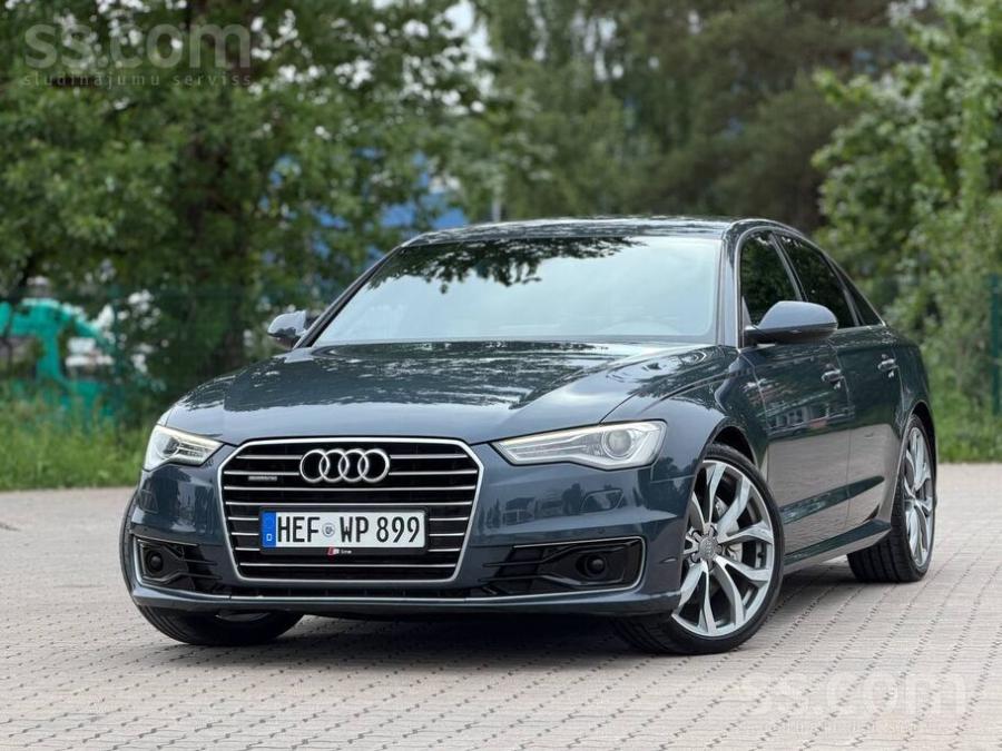Zils Audi A6 2015 Rīga, ar dzinēja tilpumu 3.00 L un nobraukumu 0 tūkst. km par 12950 €, foto 1 vietnē AUTOMOTO.COM.LV
