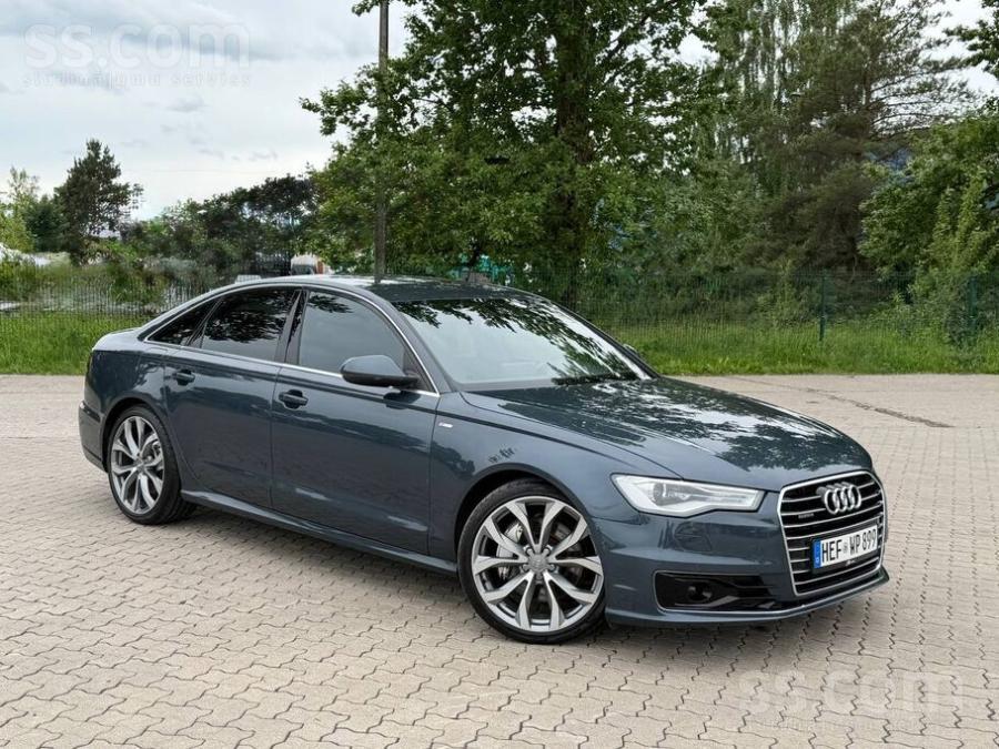 Zils Audi A6 2015 Rīga, ar dzinēja tilpumu 3.00 L un nobraukumu 0 tūkst. km par 12950 €, foto 7 vietnē AUTOMOTO.COM.LV