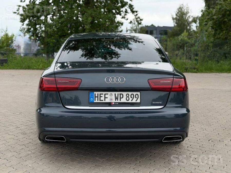 Zils Audi A6 2015 Rīga, ar dzinēja tilpumu 3.00 L un nobraukumu 0 tūkst. km par 12950 €, foto 10 vietnē AUTOMOTO.COM.LV