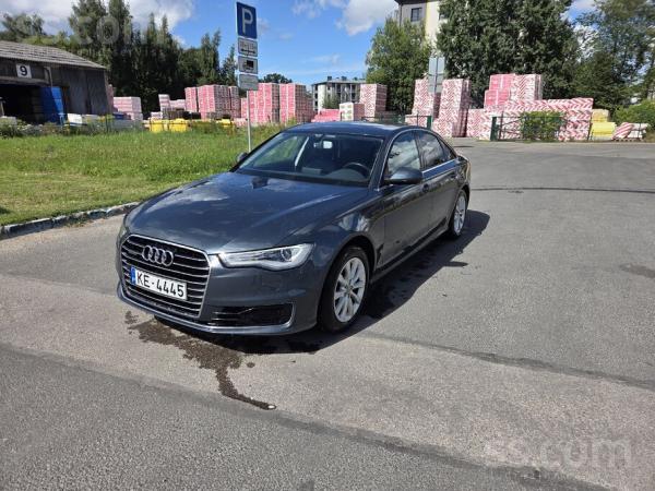 Zils Audi A6 2015 Rīga, ar dzinēja tilpumu 2.00 L un nobraukumu 132 tūkst. km par 13500 €, foto 1 vietnē AUTOMOTO.COM.LV