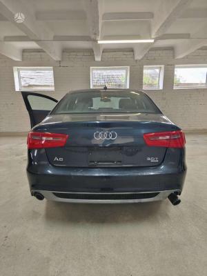 Blue Audi A6 2015 in Panevezys, with an engine capacity of 3.00 L and mileage of 199 thousand km for 5900 €, photo 8 on AUTOMOTO.COM.LV