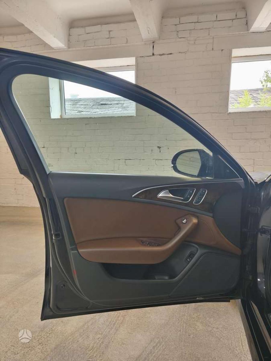 Blue Audi A6 2015 in Panevezys, with an engine capacity of 3.00 L and mileage of 199 thousand km for 5900 €, photo 10 on AUTOMOTO.COM.LV