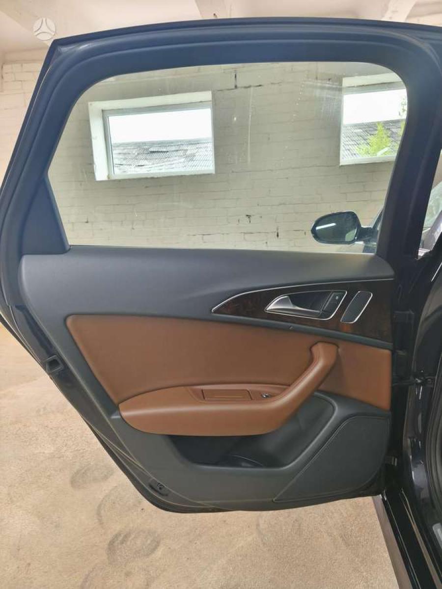 Blue Audi A6 2015 in Panevezys, with an engine capacity of 3.00 L and mileage of 199 thousand km for 5900 €, photo 15 on AUTOMOTO.COM.LV