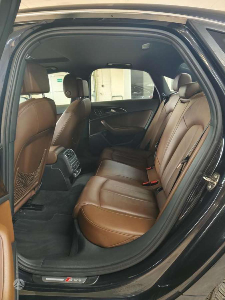 Blue Audi A6 2015 in Panevezys, with an engine capacity of 3.00 L and mileage of 199 thousand km for 5900 €, photo 17 on AUTOMOTO.COM.LV