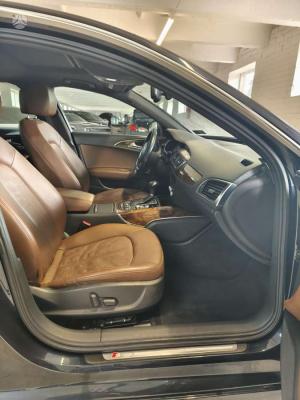 Blue Audi A6 2015 in Panevezys, with an engine capacity of 3.00 L and mileage of 199 thousand km for 5900 €, photo 23 on AUTOMOTO.COM.LV