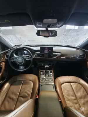 Blue Audi A6 2015 in Panevezys, with an engine capacity of 3.00 L and mileage of 199 thousand km for 5900 €, photo 25 on AUTOMOTO.COM.LV