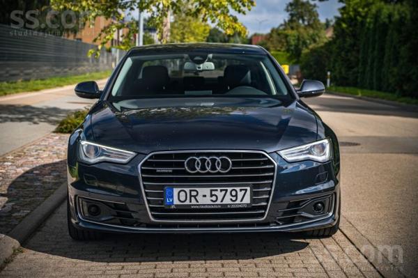 Zils Audi A6 2015 Rīga, ar dzinēja tilpumu 2.00 L un nobraukumu 240 tūkst. km par 11990 €, foto 2 vietnē AUTOMOTO.COM.LV