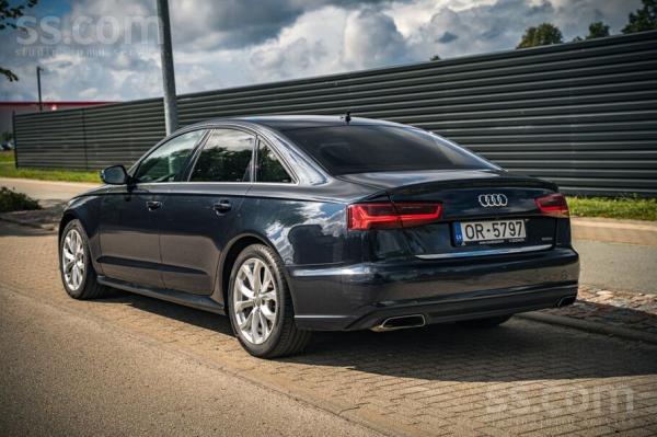 Zils Audi A6 2015 Rīga, ar dzinēja tilpumu 2.00 L un nobraukumu 240 tūkst. km par 11990 €, foto 5 vietnē AUTOMOTO.COM.LV