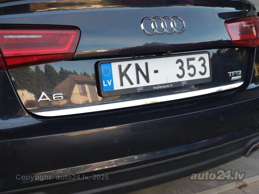 Zils Audi A6 2016 Rīga, ar dzinēja tilpumu 1.80 L un nobraukumu 201 tūkst. km par 11500 €, foto 12 vietnē AUTOMOTO.COM.LV