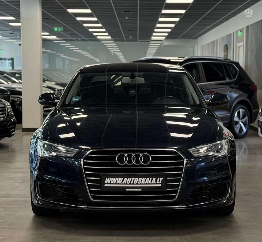 Blue Audi A6 2016 in Klaipeda, with an engine capacity of 1.97 L and mileage of 255 thousand km for 14950 €, photo 3 on AUTOMOTO.COM.LV
