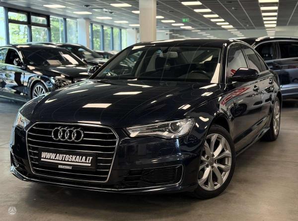 Blue Audi A6 2016 in Klaipeda, with an engine capacity of 1.97 L and mileage of 255 thousand km for 14950 €, photo 4 on AUTOMOTO.COM.LV