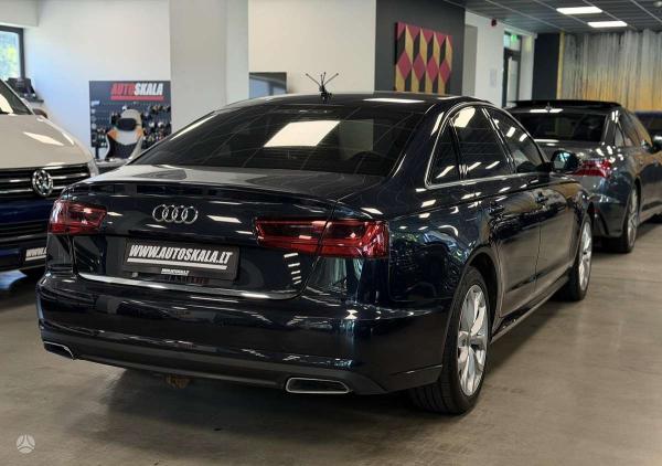Blue Audi A6 2016 in Klaipeda, with an engine capacity of 1.97 L and mileage of 255 thousand km for 14950 €, photo 6 on AUTOMOTO.COM.LV