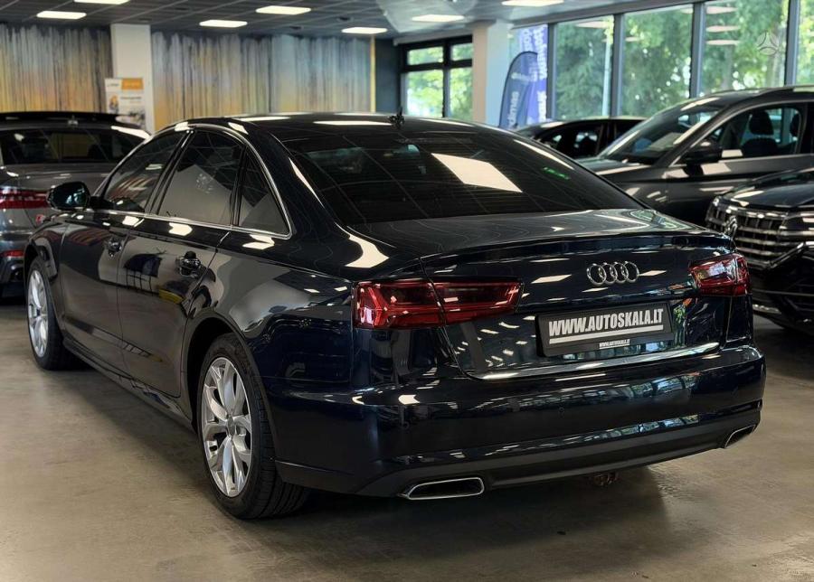 Blue Audi A6 2016 in Klaipeda, with an engine capacity of 1.97 L and mileage of 255 thousand km for 14950 €, photo 8 on AUTOMOTO.COM.LV