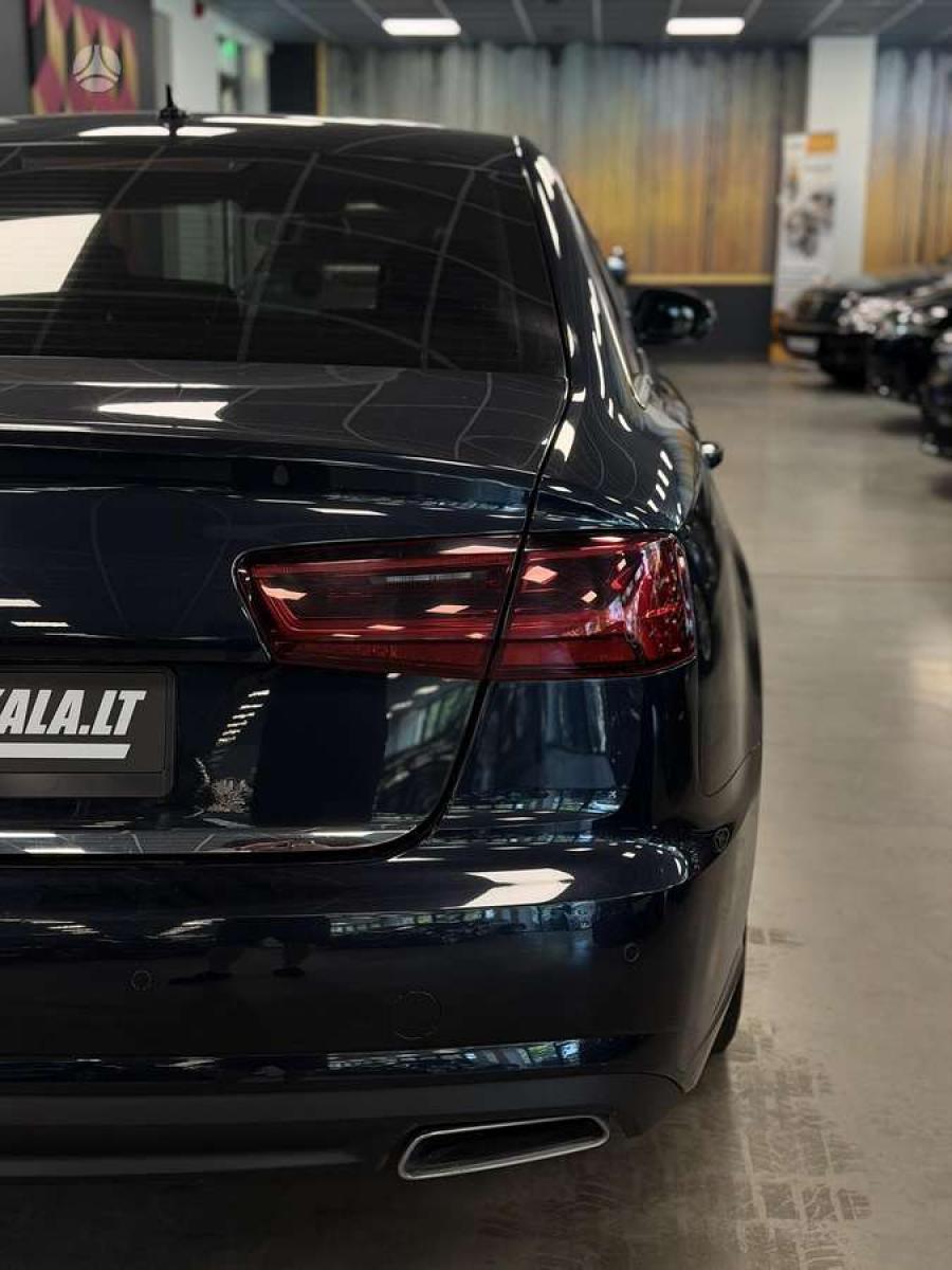 Blue Audi A6 2016 in Klaipeda, with an engine capacity of 1.97 L and mileage of 255 thousand km for 14950 €, photo 10 on AUTOMOTO.COM.LV