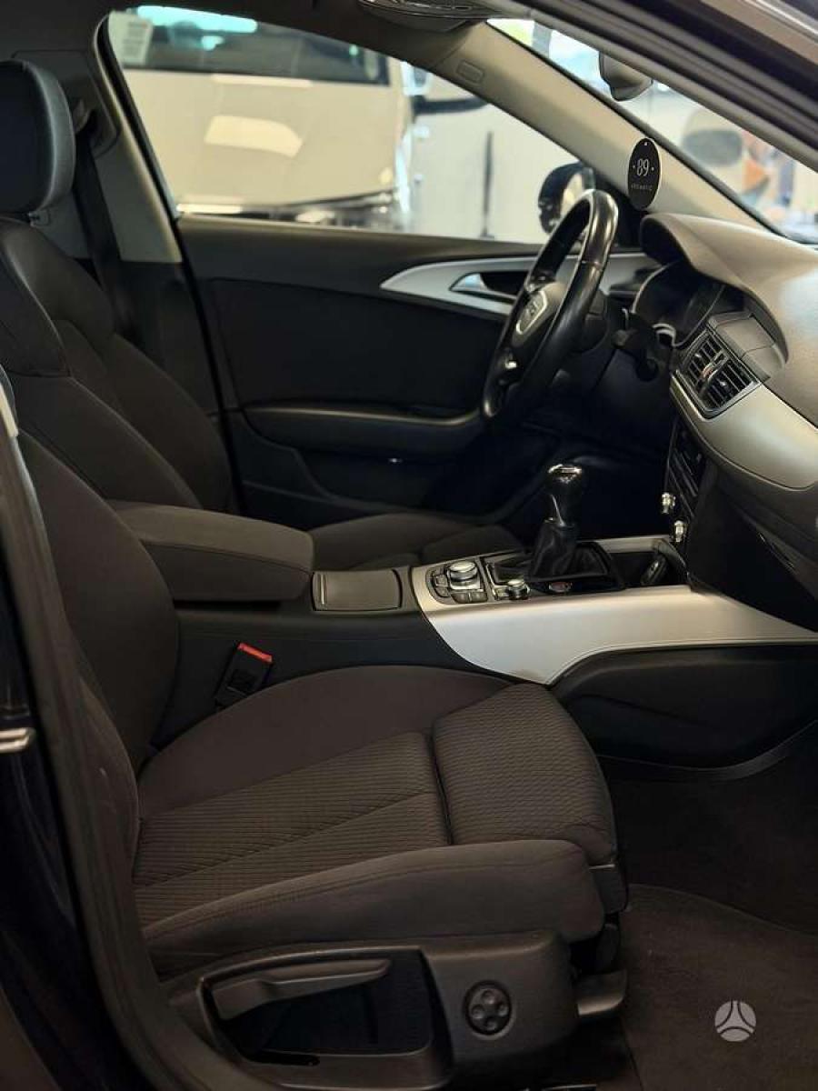 Blue Audi A6 2016 in Klaipeda, with an engine capacity of 1.97 L and mileage of 255 thousand km for 14950 €, photo 11 on AUTOMOTO.COM.LV