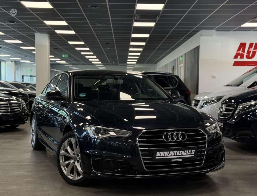Blue Audi A6 2016 in Klaipeda, with an engine capacity of 1.97 L and mileage of 255 thousand km for 14950 €, photo 13 on AUTOMOTO.COM.LV