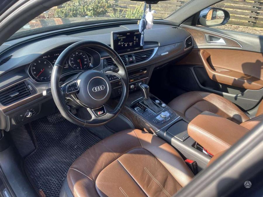 Blue Audi A6 2016 in Kaunas, with an engine capacity of 1.98 L and mileage of 159 thousand km for 14450 €, photo 1 on AUTOMOTO.COM.LV