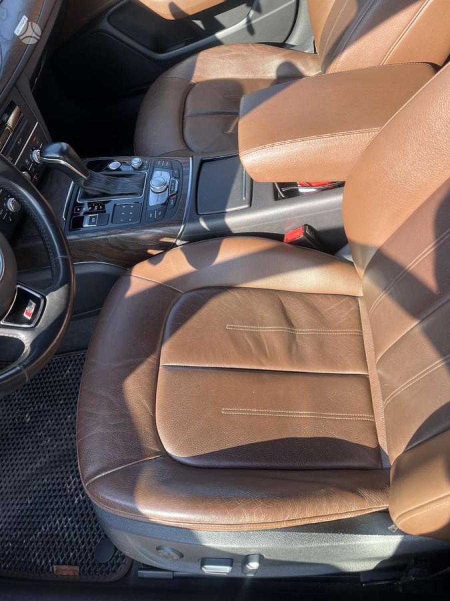 Blue Audi A6 2016 in Kaunas, with an engine capacity of 1.98 L and mileage of 159 thousand km for 14450 €, photo 5 on AUTOMOTO.COM.LV