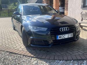 Blue Audi A6 2016 in Kaunas, with an engine capacity of 1.98 L and mileage of 159 thousand km for 14450 €, photo 8 on AUTOMOTO.COM.LV