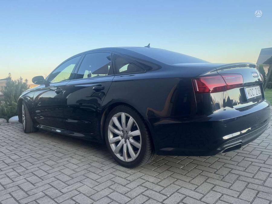 Blue Audi A6 2016 in Kaunas, with an engine capacity of 1.98 L and mileage of 159 thousand km for 14450 €, photo 11 on AUTOMOTO.COM.LV