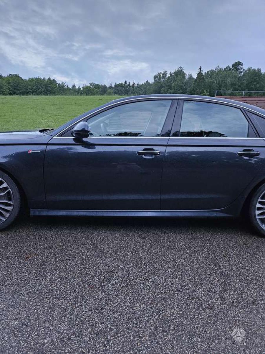 Zils Audi A6 2016 Kaišiadorys, ar dzinēja tilpumu 3.00 L un nobraukumu 241 tūkst. km par 12500 €, foto 5 vietnē AUTOMOTO.COM.LV