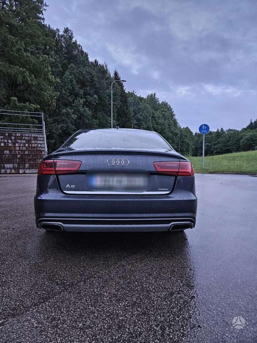 Zils Audi A6 2016 Kaišiadorys, ar dzinēja tilpumu 3.00 L un nobraukumu 241 tūkst. km par 12500 €, foto 8 vietnē AUTOMOTO.COM.LV