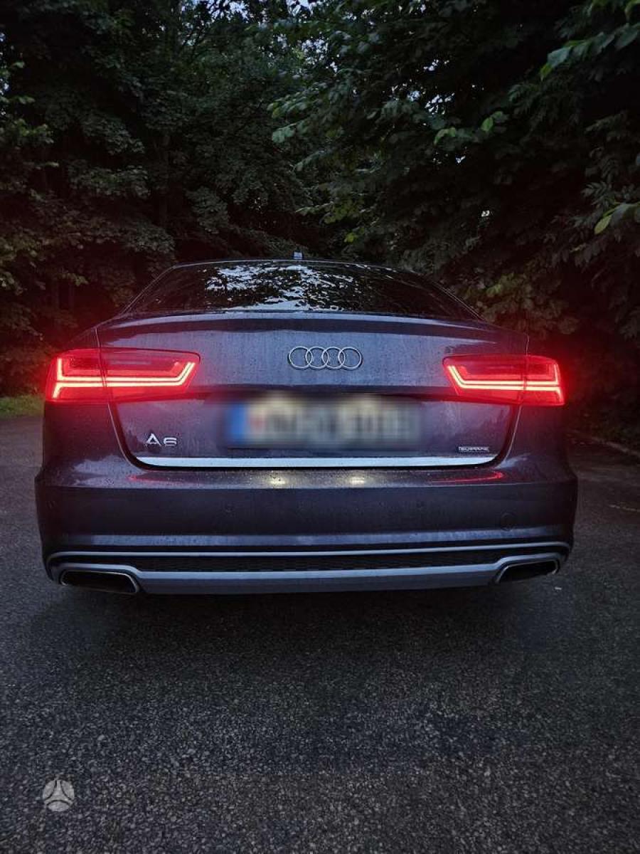 Zils Audi A6 2016 Kaišiadorys, ar dzinēja tilpumu 3.00 L un nobraukumu 241 tūkst. km par 12500 €, foto 22 vietnē AUTOMOTO.COM.LV