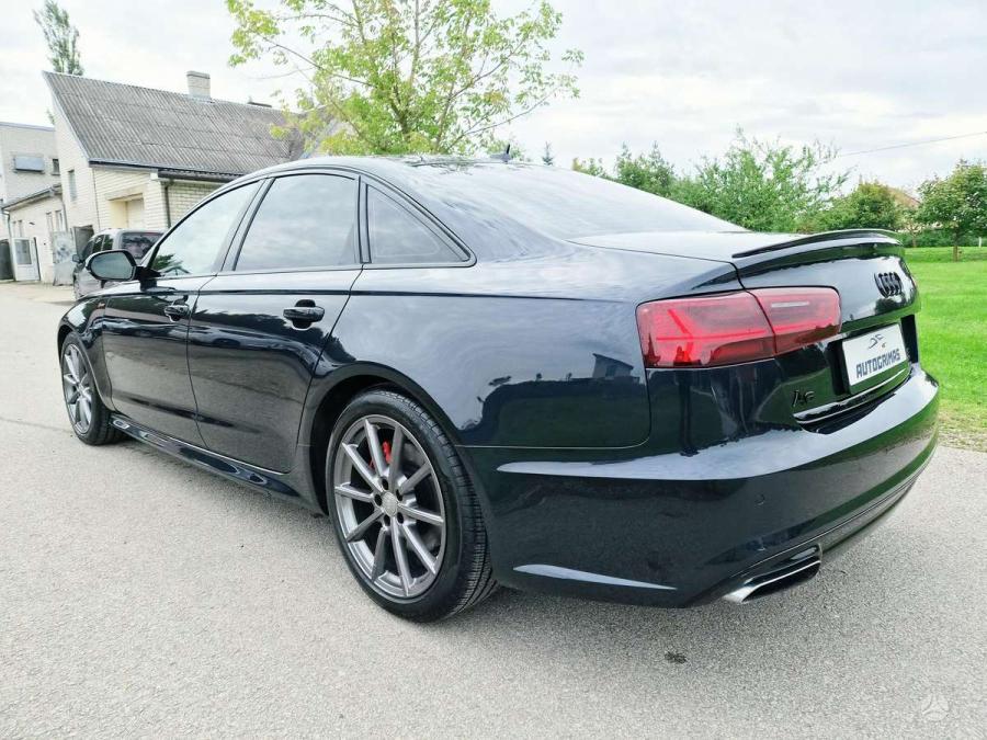 Blue Audi A6 2017 in Siauliai, with an engine capacity of 3.00 L and mileage of 119 thousand km for 15900 €, photo 7 on AUTOMOTO.COM.LV