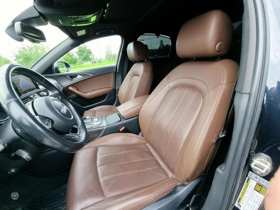 Blue Audi A6 2017 in Siauliai, with an engine capacity of 3.00 L and mileage of 119 thousand km for 15900 €, photo 12 on AUTOMOTO.COM.LV