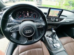 Blue Audi A6 2017 in Siauliai, with an engine capacity of 3.00 L and mileage of 119 thousand km for 15900 €, photo 13 on AUTOMOTO.COM.LV